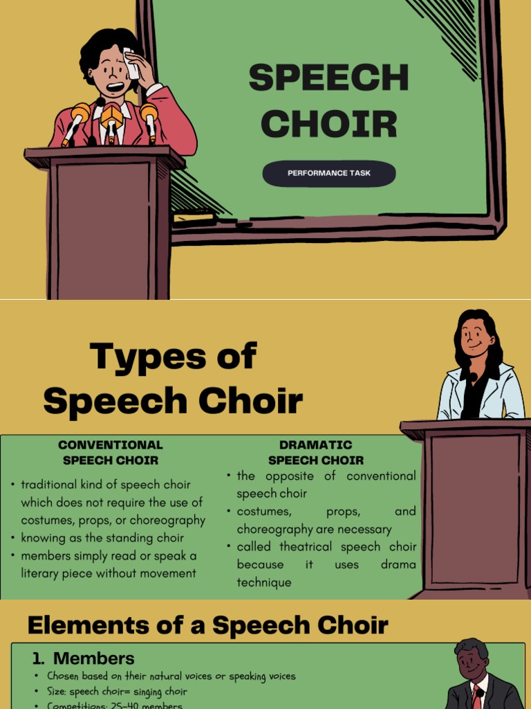 Speech Choir | PDF | Human Voice | Linguistics