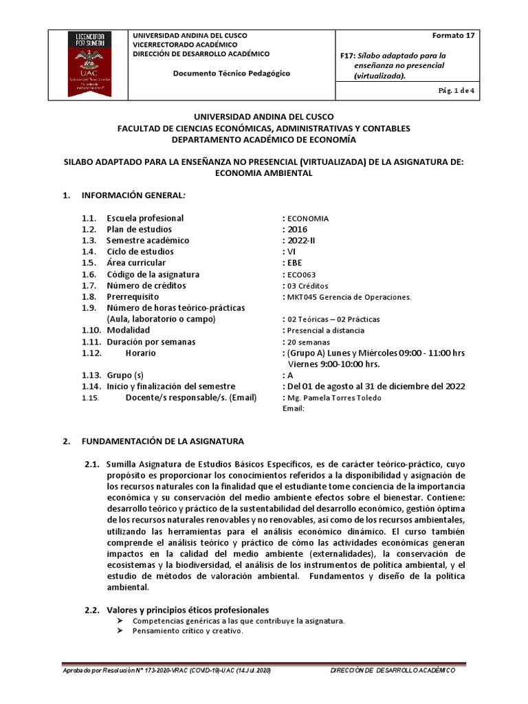 Economia Ambiental PDF | PDF | Entorno natural | Exterioridad