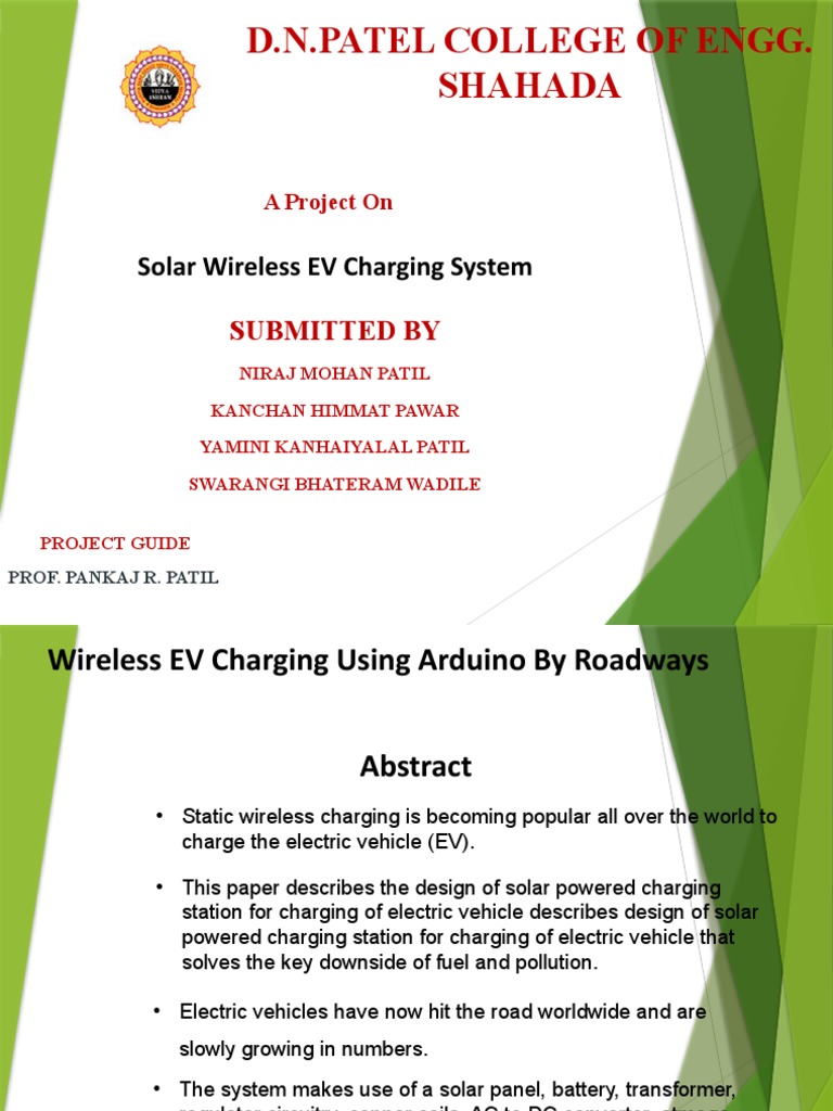 Niraj Project | PDF | Electric Vehicle | Power Supply