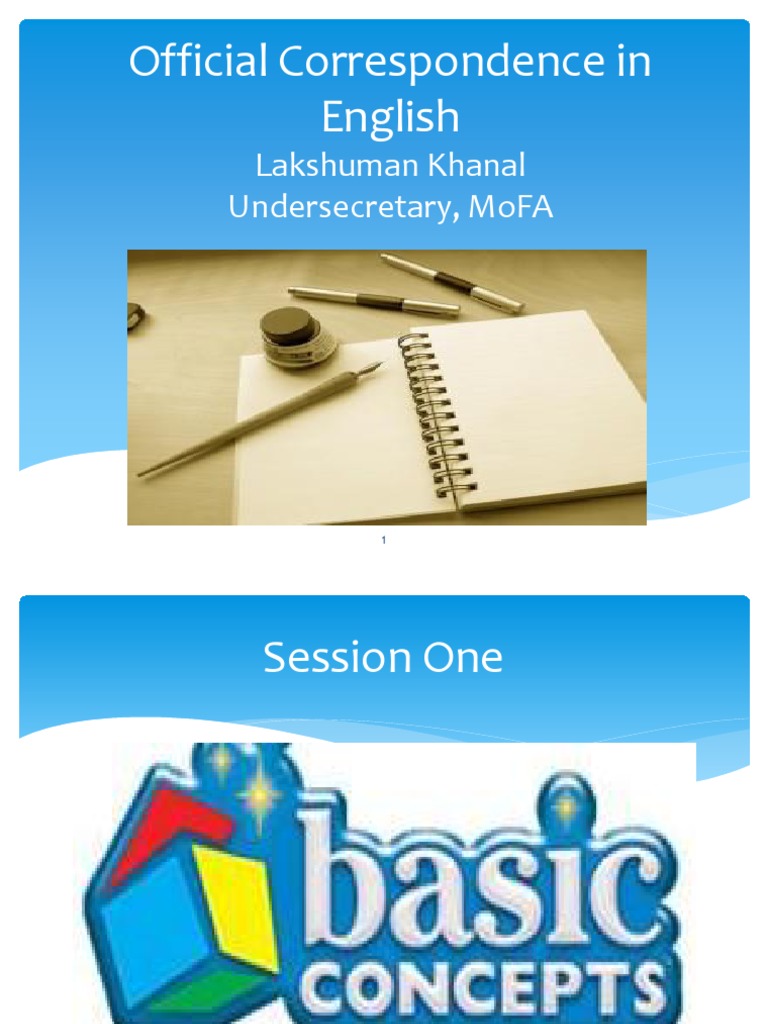 Official Correspondence in English Complete | PDF | Communication | Nepal