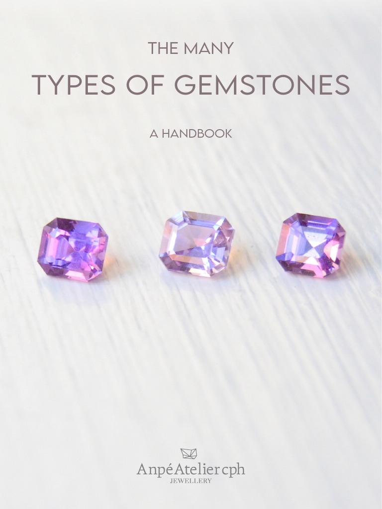 Types of Gemstones Booklet - Printing | PDF | Gemstone | Diamond