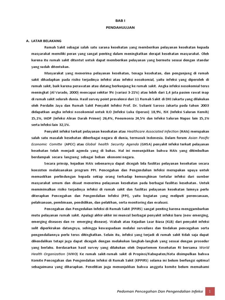 Pedoman Ppi Tahun 2022 | PDF | Pengembangan Diri | Kesehatan Holistik