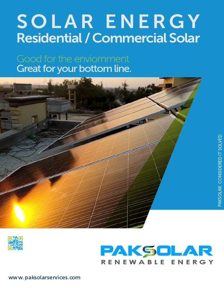 paksolar-residential-commercial-solar-brochure | PDF | Solar Power ...