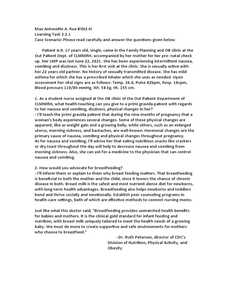 3.2.1 LT | Download Free PDF | Breastfeeding | Breast Milk