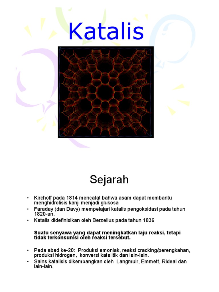 Mekanisme Reaksi Menggunakan Katalis Heterogen Dalam Fasa | PDF