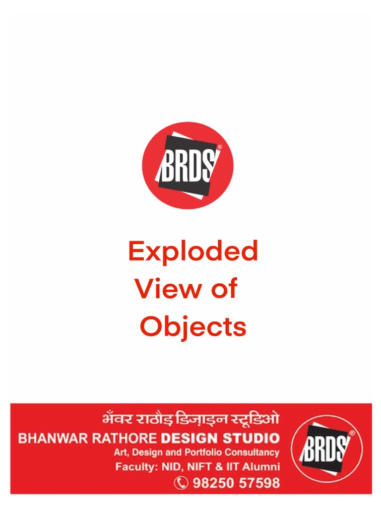 Ex - 24 Exploded View OfObjects Exercise | PDF