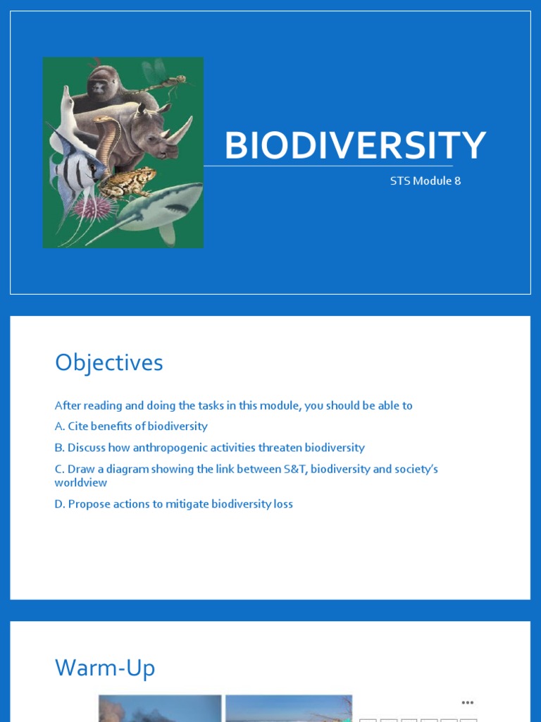 STS 8-Biodiversity | PDF | Biodiversity | Ecosystem