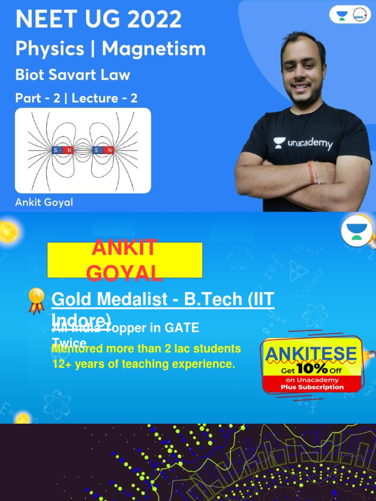 Lecture 2 Biot Savart Laws Pdf Magnetic Field Physics