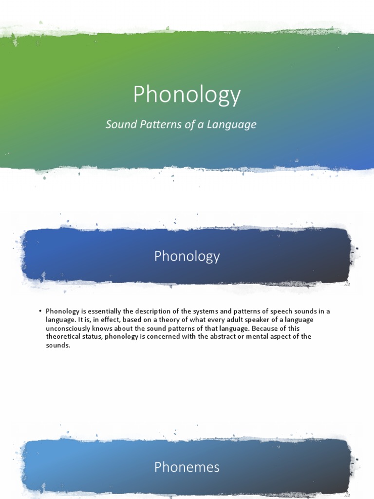Phonology | PDF | Syllable | Phoneme