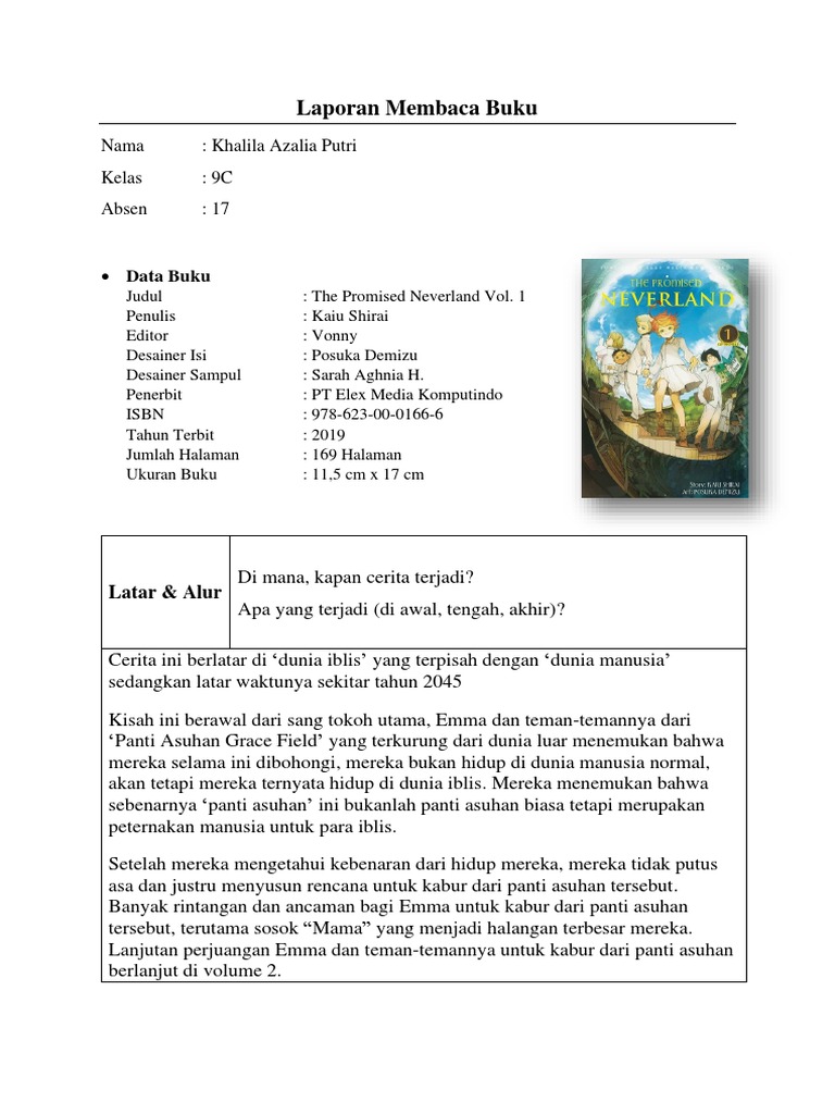 Laporan Membaca Buku | PDF