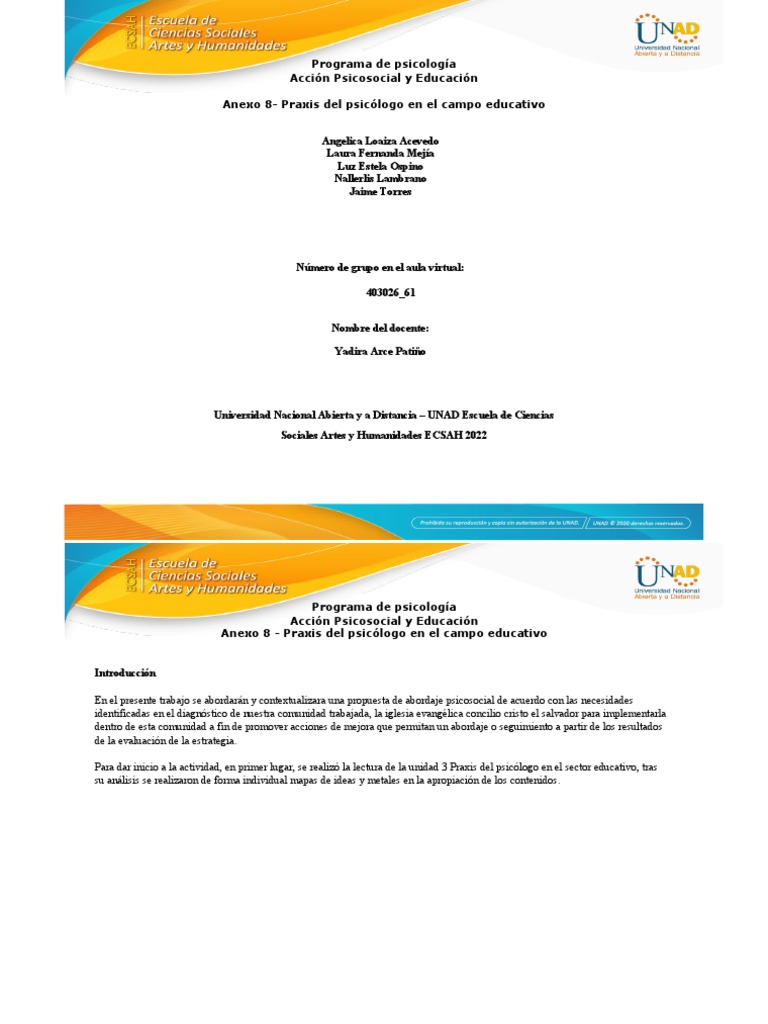 Anexo 8 | PDF | Sicología | Conocimiento