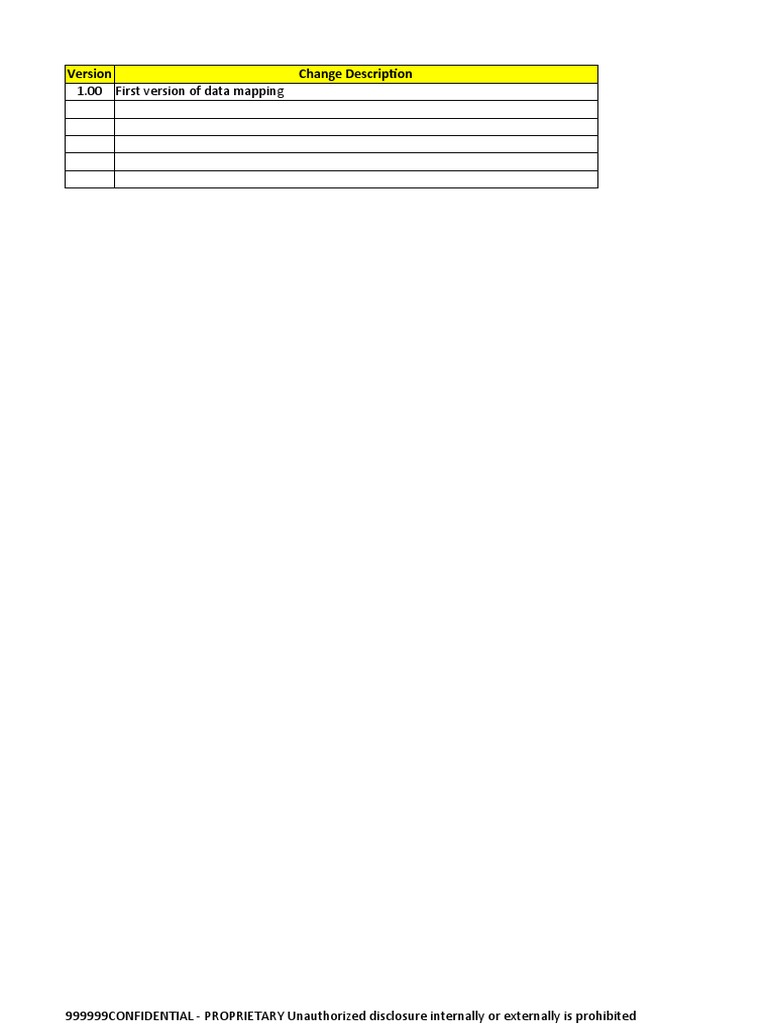 De Guzman Data Mapping Template | PDF | Databases | Data Management
