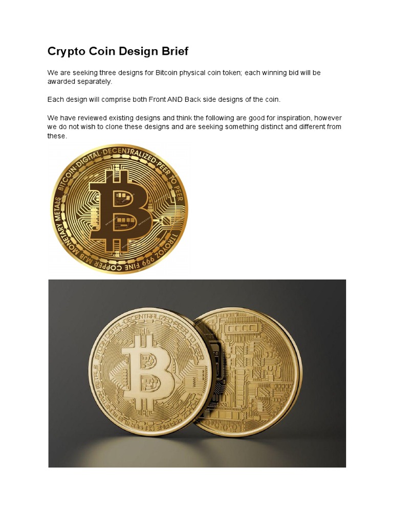 Crypto Coin Design Brief | PDF | Bitcoin | Cryptocurrency