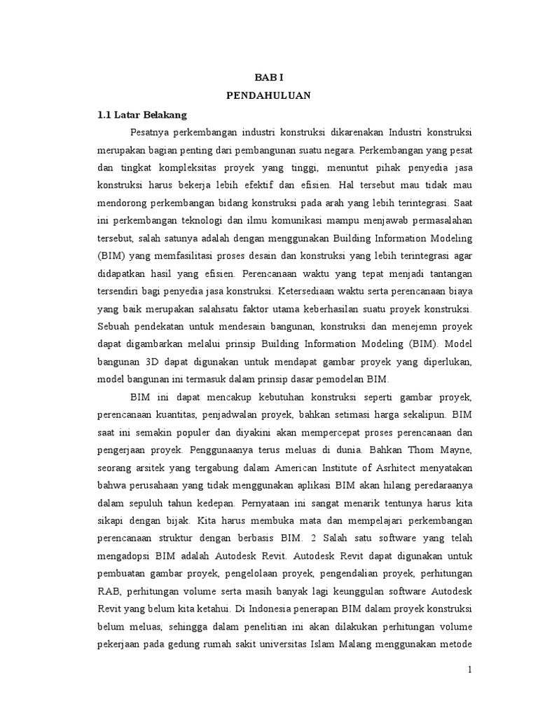 Pengertian BIM (Building Information Modelling) Dan Contoh Aplikasinya ...