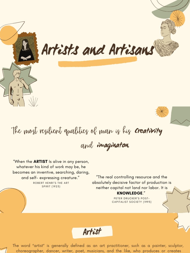 The Roles and Relationships that Shape the Art World | PDF | The Arts ...