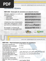 NBR 8402 - Escrita Desenho Técnico | PDF