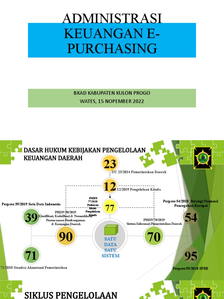 Administrasi Keuangan E-Purchasing | PDF
