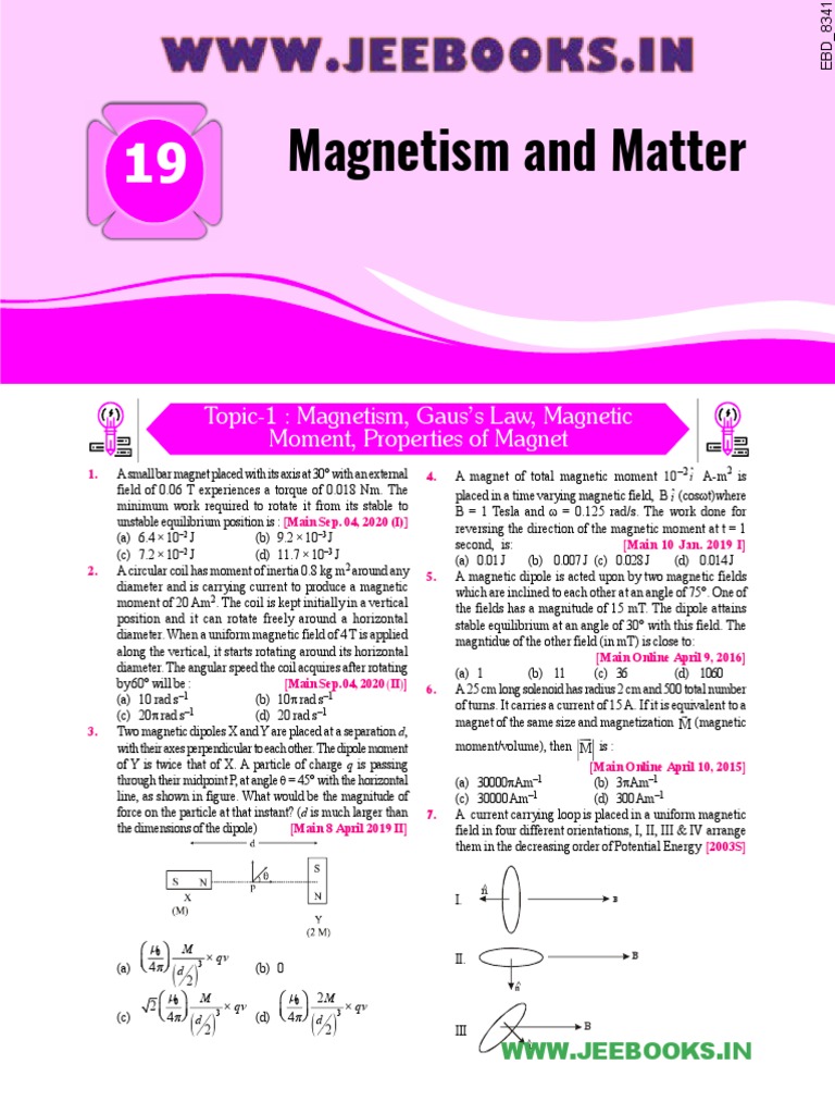 Magnetism and Matter | PDF | Magnet | Magnetization