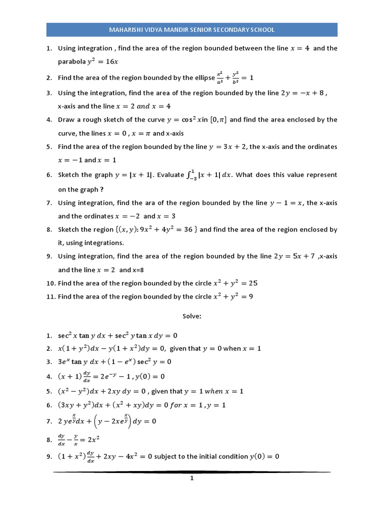Maths Bloomers | PDF | Euclidean Vector | Linear Algebra