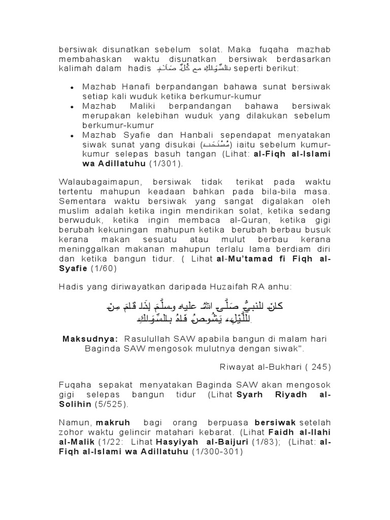 Hukum Bersugi | PDF