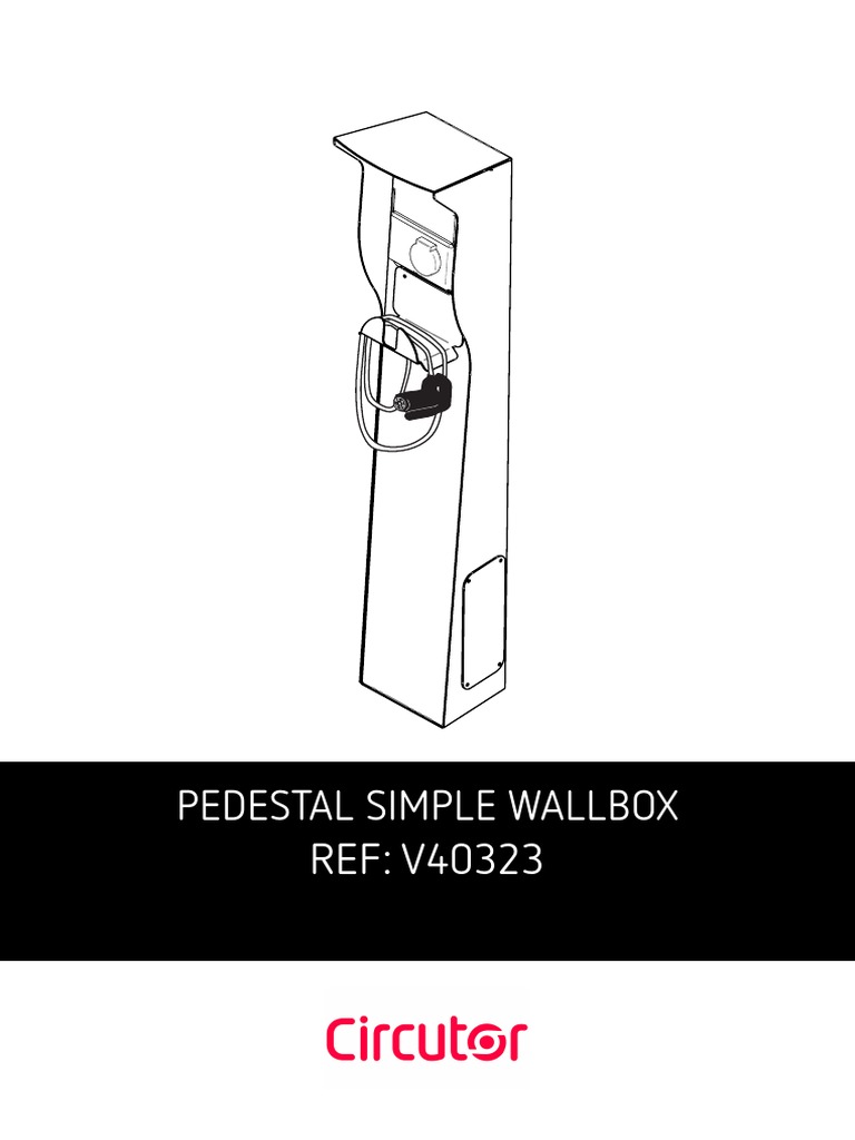 Manual Circutor Pedestal Simple WB101 2020 03 13 | PDF | Herramientas ...