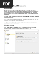 Multi-Stage Rapid Drawdown Analysis | PDF | Strength Of Materials ...