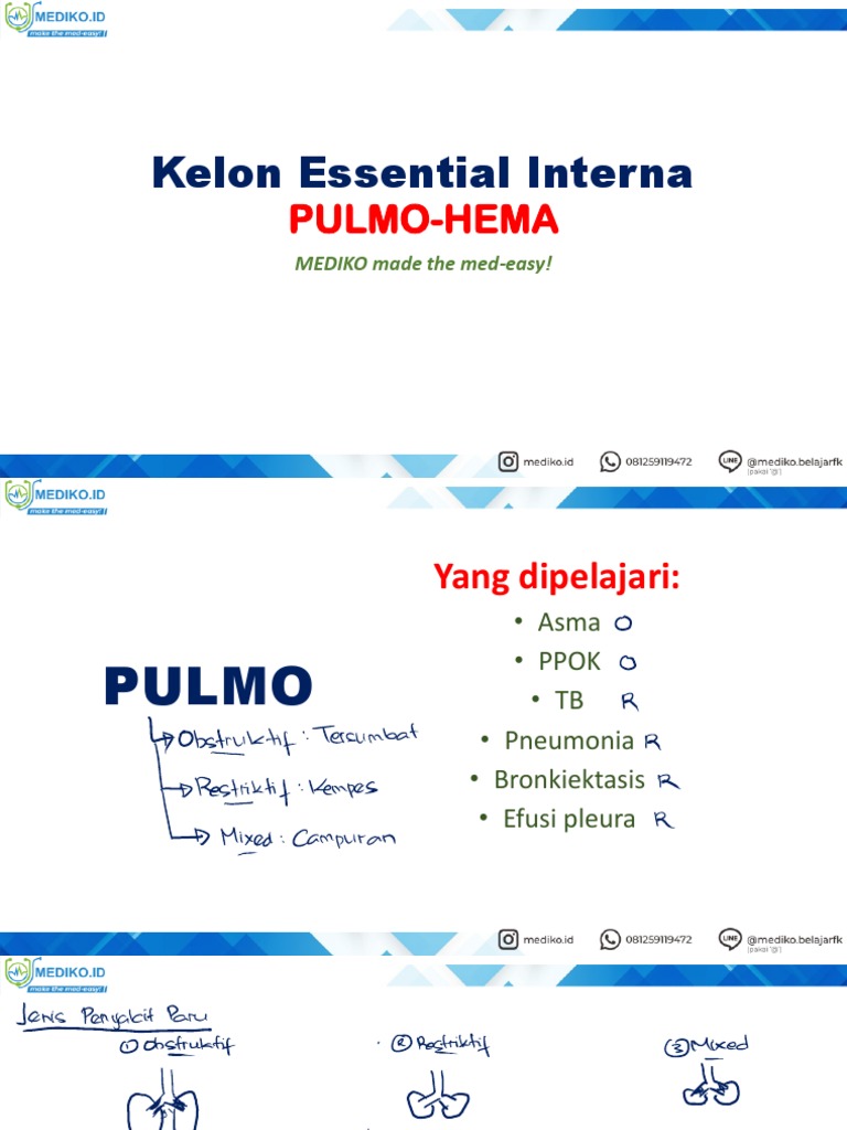Pulmo Hema | PDF