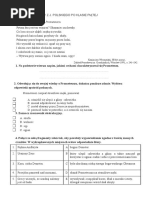 Sprawdzian Z Polskiego Klasa 5 Rozdział 2 Uwaga Uczucia | PDF