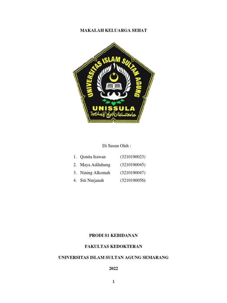 Prak 1 LBM 3 Keluarga Sehat-1 | PDF