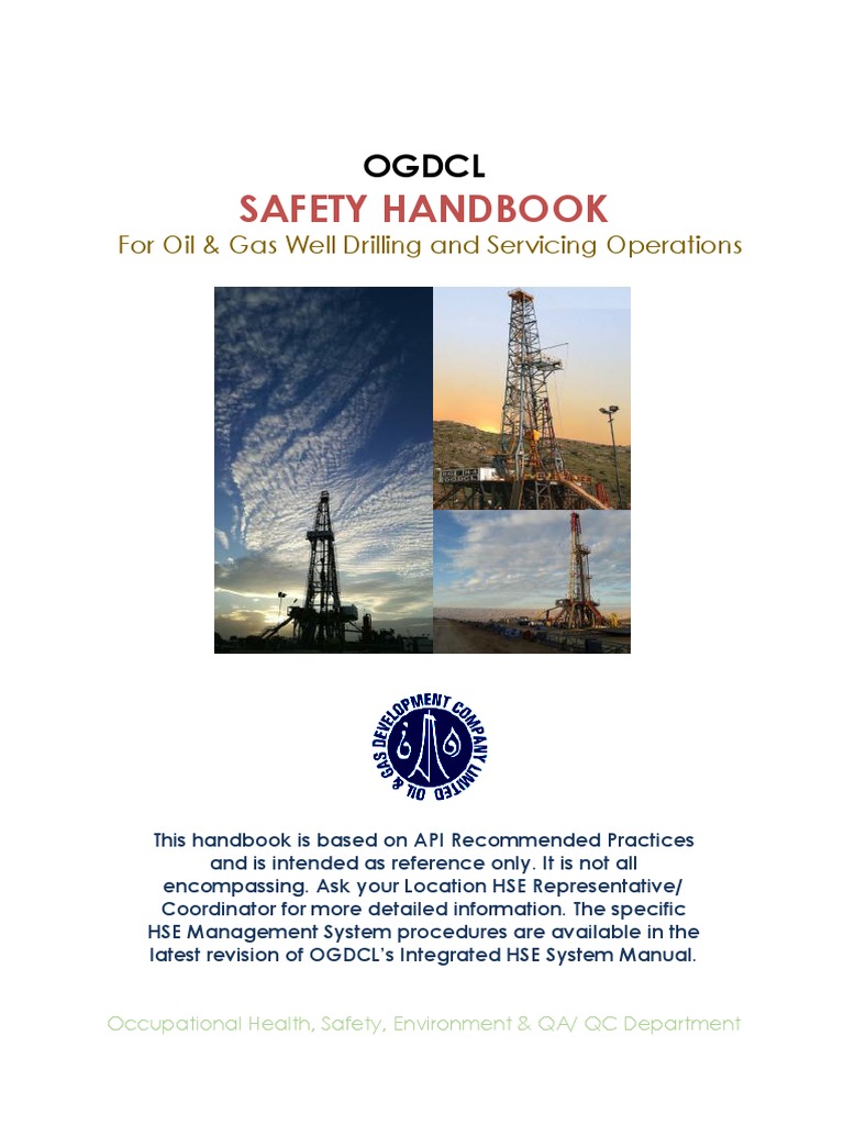 OGDCL HSE Safety Handbook Overview | PDF | Business | Science & Mathematics