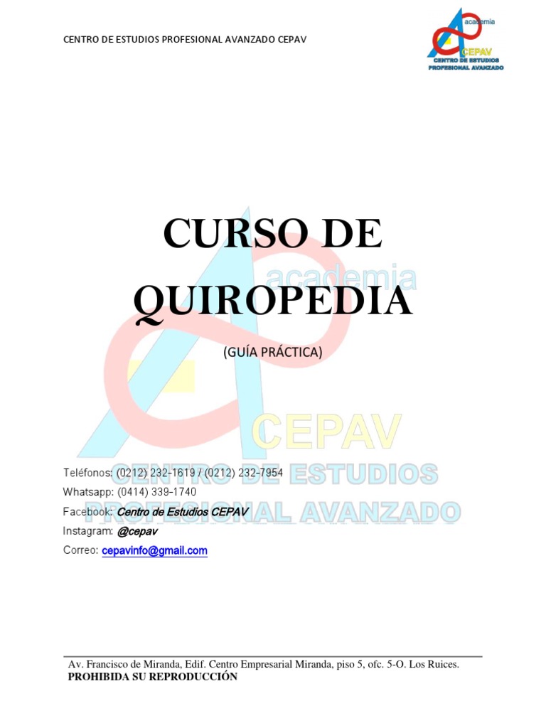 Quiropedia - Guia Práctica (v.1.21) | PDF | Pie | Clavo (anatomía)