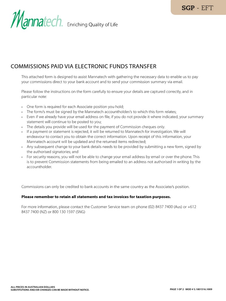 Commission Payment Form Guide | PDF | Cheque | Payments
