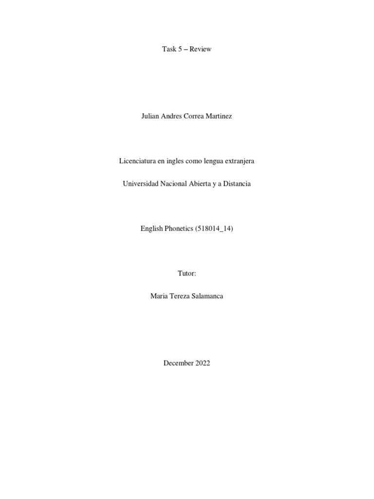 English Phonetics Review Document | PDF | Language Arts & Discipline