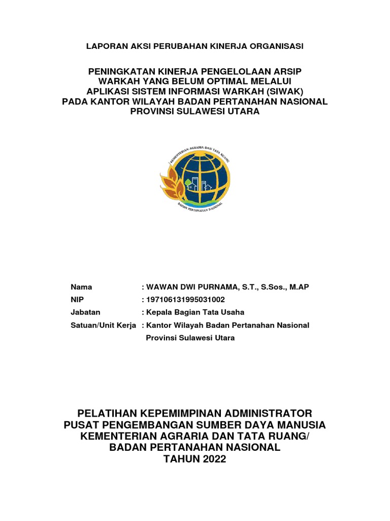 Wawan Dwi Purnama - 197106131995031002 | PDF