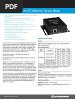 CRESTRON Ss HD-PS402 | PDF | Hdmi | Electronics