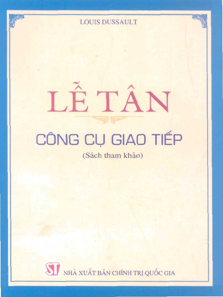 Lễ tân - Công cụ giao tiếp | PDF