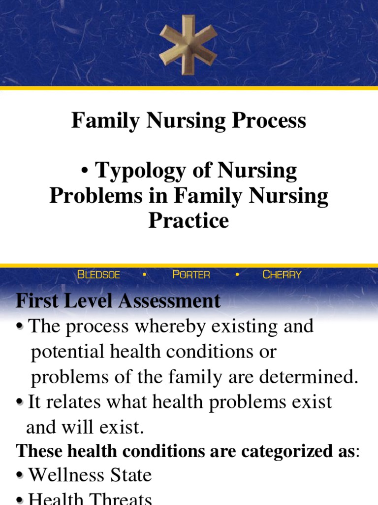 Family Nursing Assessment Typology | PDF