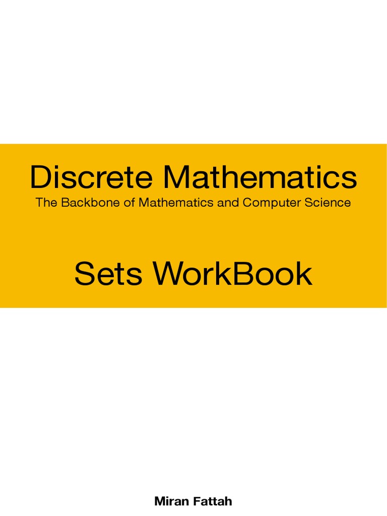 Sets Workbook | PDF | Empty Set | Set (Mathematics)