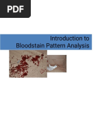 Understanding Blood Spatter Types | PDF | Blood | Drop (Liquid)
