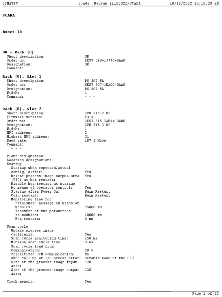 Scada | PDF | Ip Address | Computer Network
