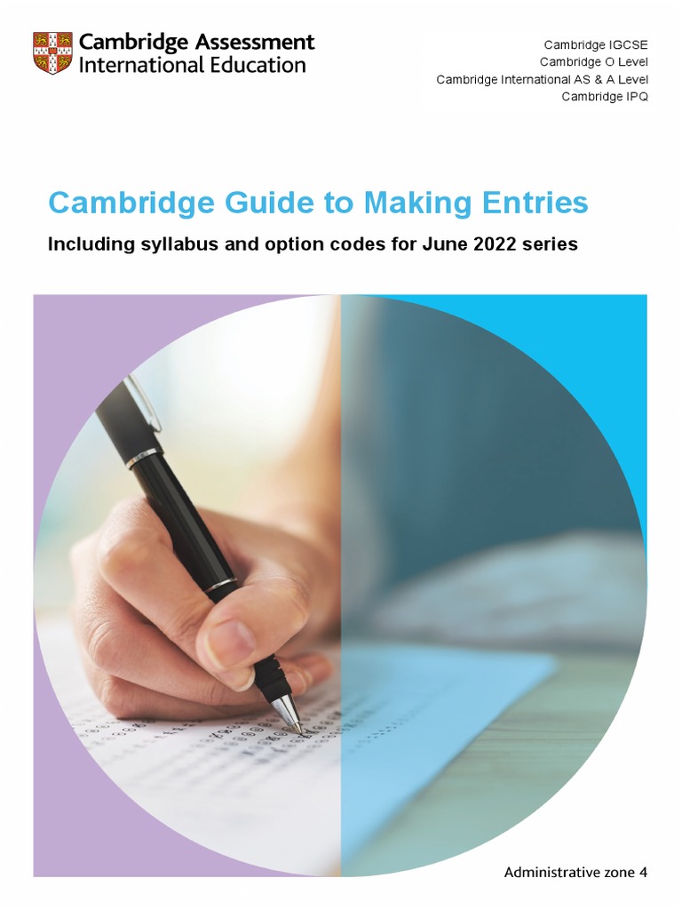 Zone 4 Guide To Making Entries - June 2022 v3 | PDF | Student ...