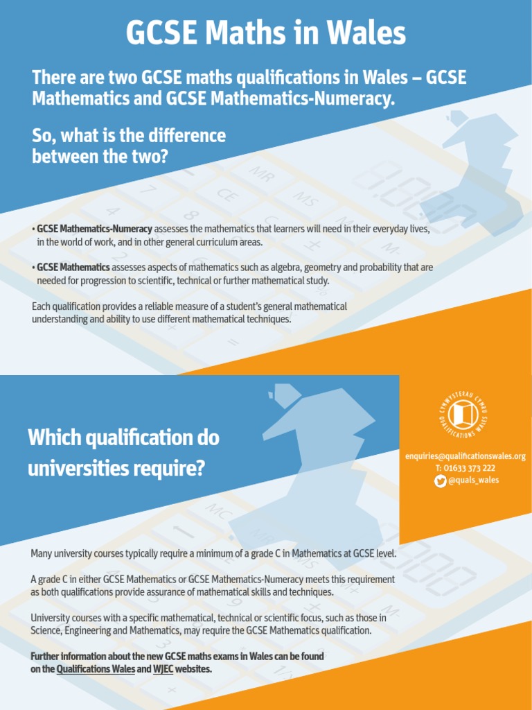 Gcse Maths in Wales | PDF