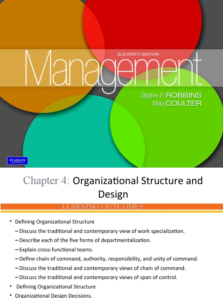 Chapter-5 Organizational Sturcture | PDF | Organizational Structure ...