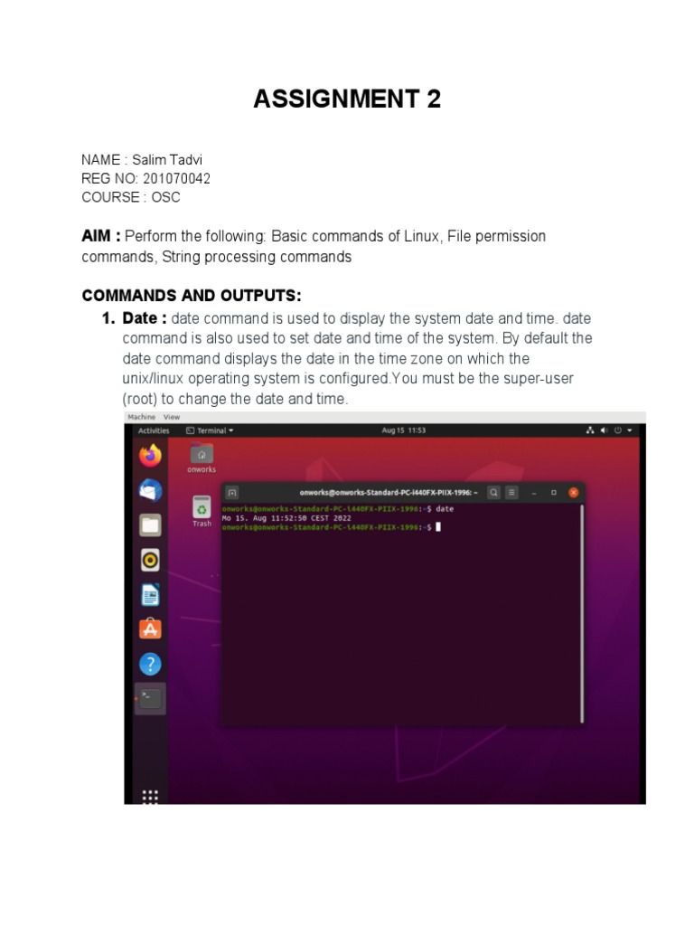 Assignment 2 Pdf Directory Computing Computer File