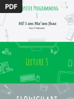 CP2 Module 3 - Algorithm and Flowchart | PDF | Algorithms | Input/Output