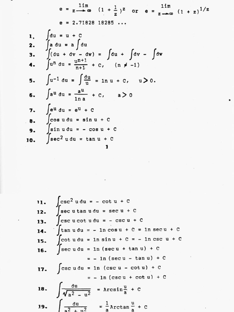 Integral Calculus Solved Problems | PDF