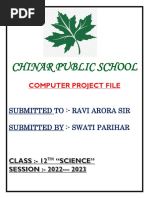 I.P. CLASS 12 CBSE PROJECT ON "Student Marks Management System" | PDF ...