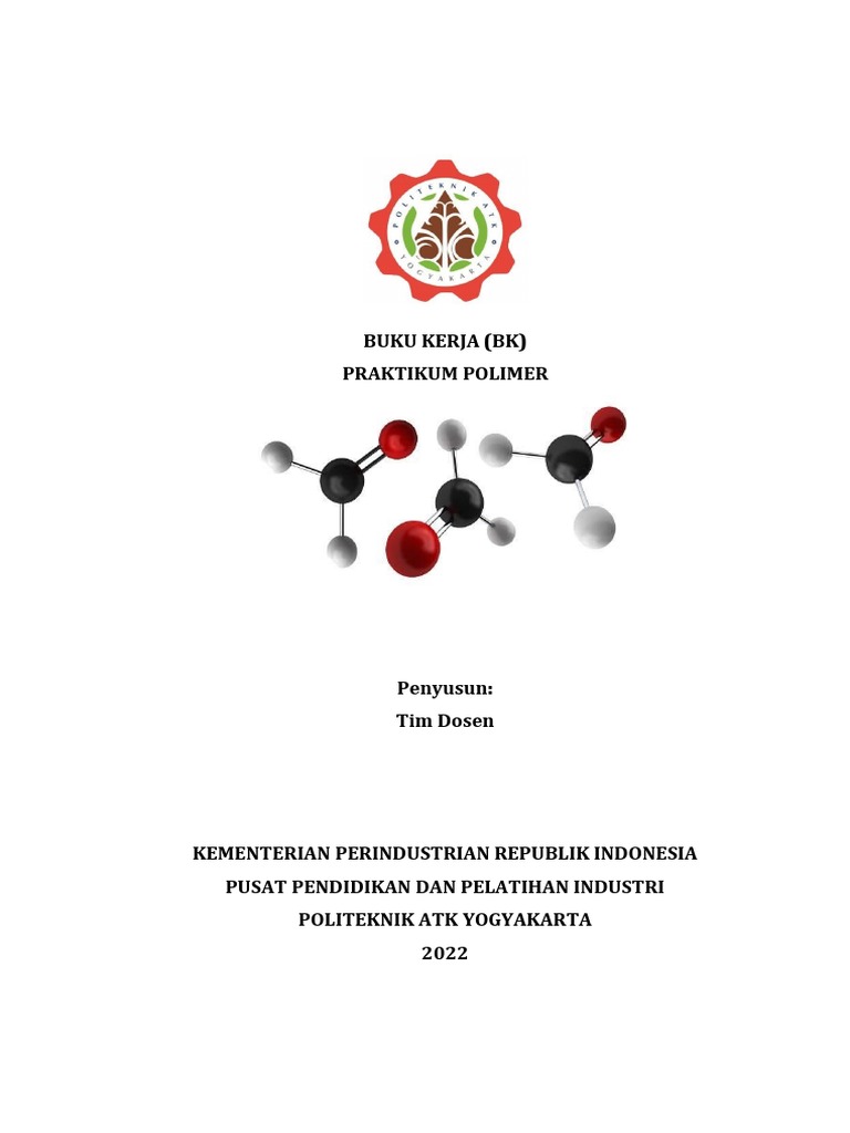 BUKU KERJA - Praktikum Polimer - 2022 | PDF