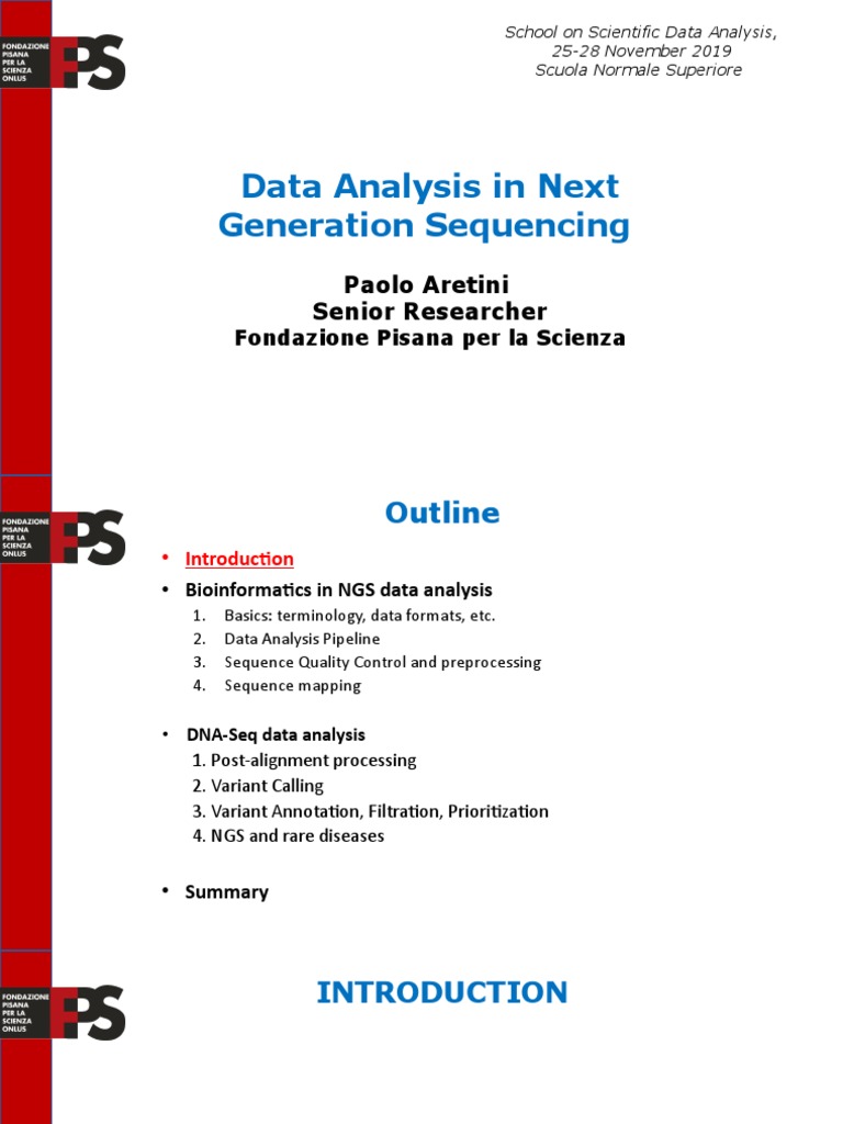 NGS Data Analysis Overview and Pipeline | PDF | Dna Sequencing | Bioinformatics