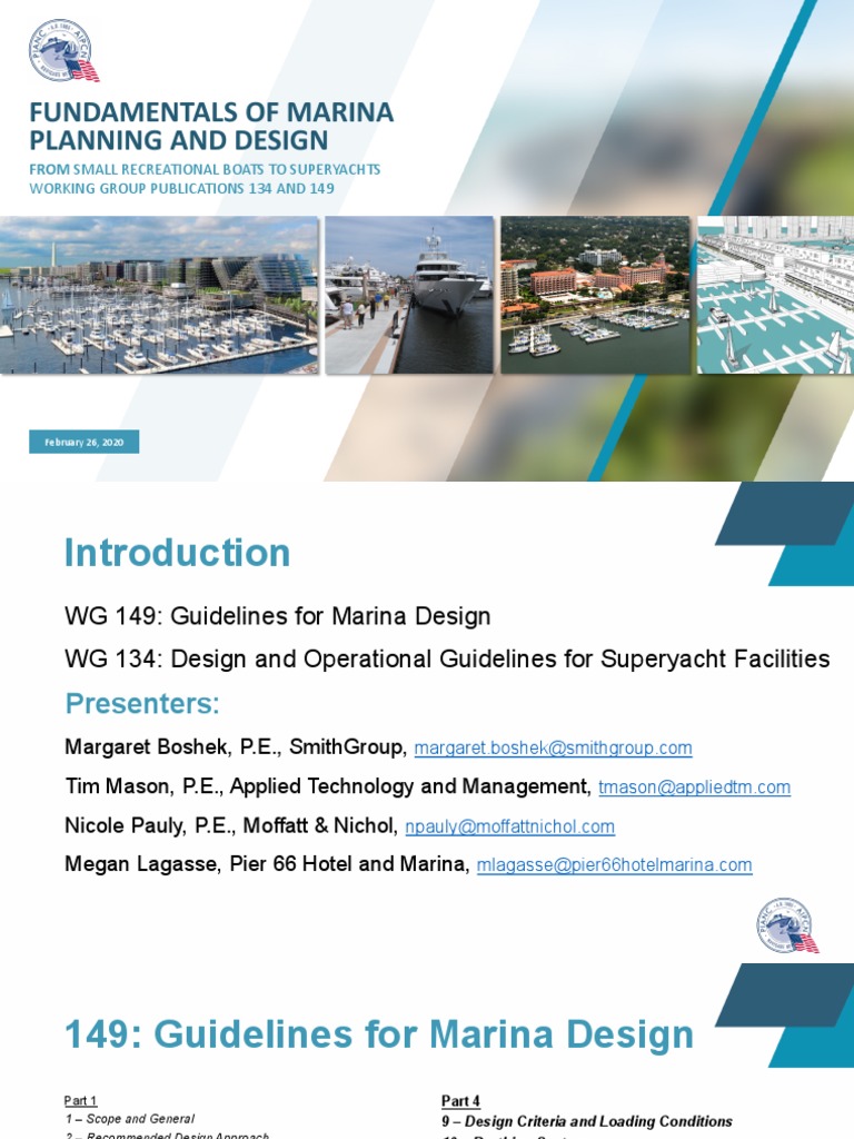 Fundamentals of Marina Planning and Design | PDF | Lumber | Deep Foundation